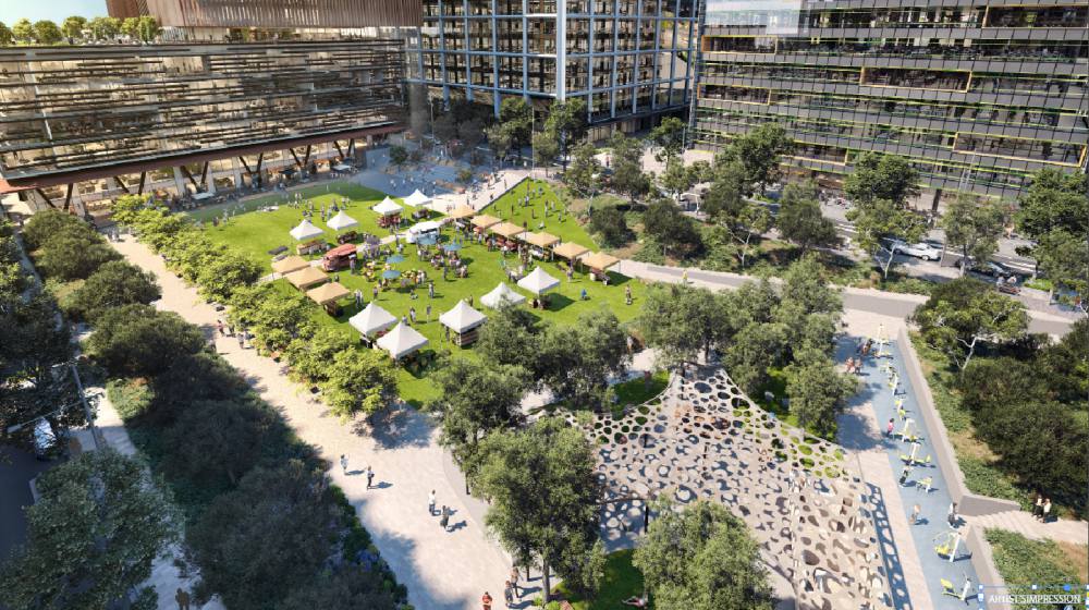 Macquarie Square transforms Macquarie Park | Cadigal | Pure Office ...